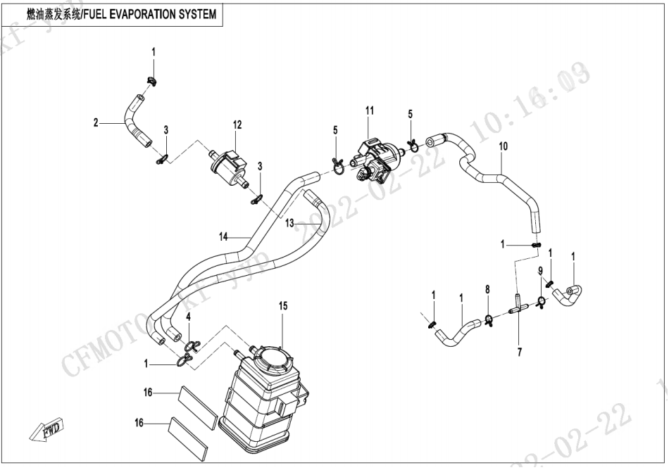 450SR FUEL VAPORIZATION SYSTEM – cfmotowholesale