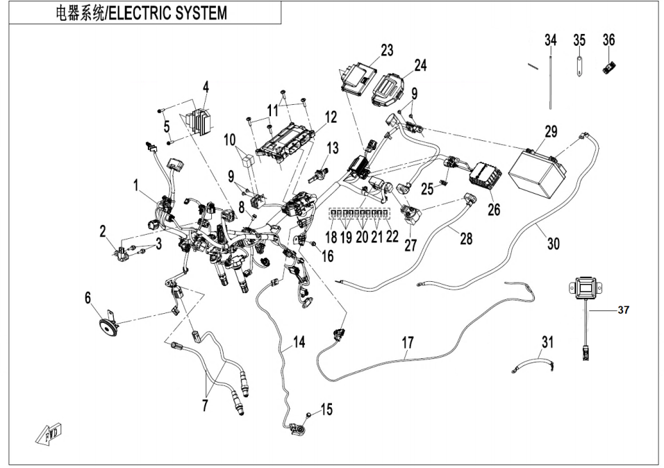 800NK ELECTRIC SYSTEM – cfmotowholesale